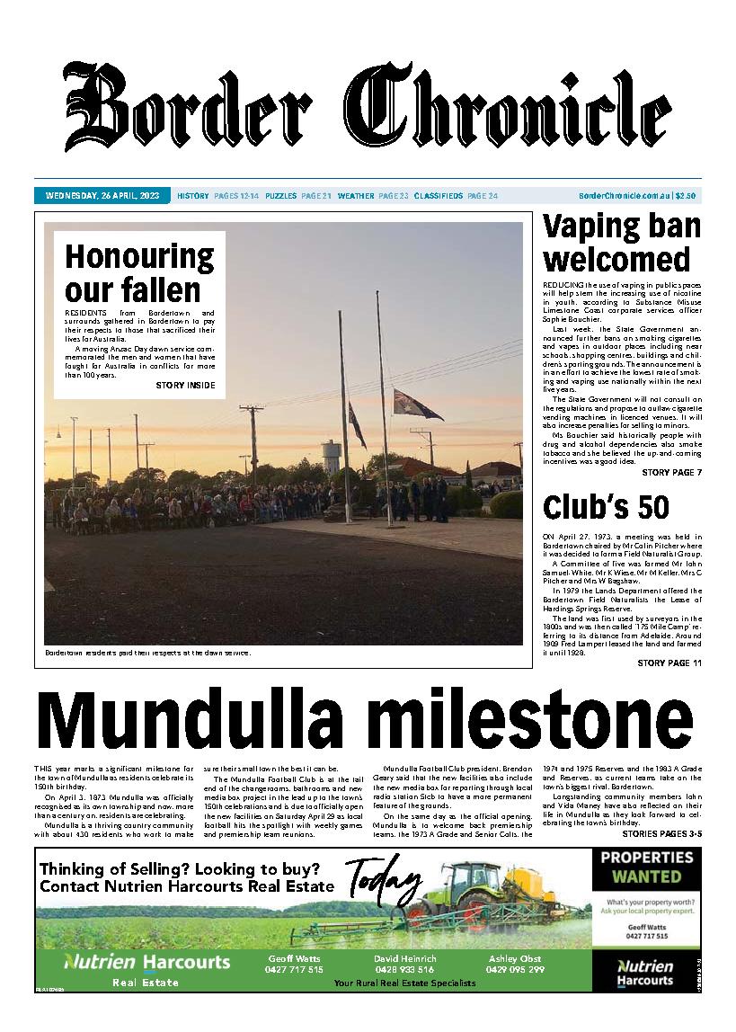 Border Chronicle - 26th April 2023 | Border Chronicle