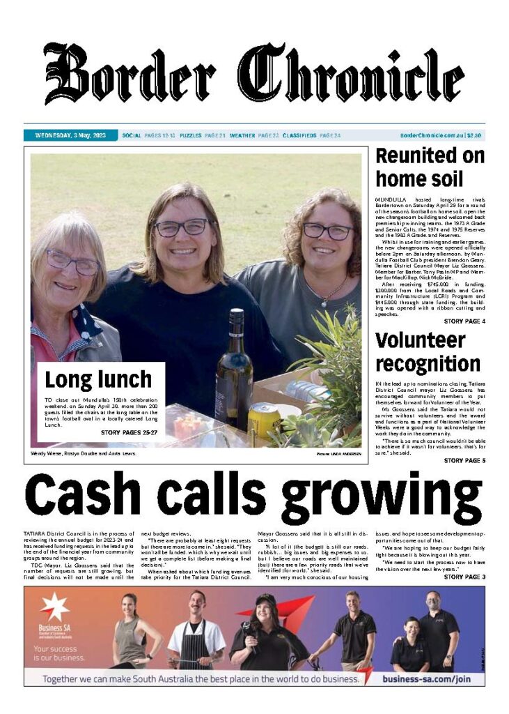 Border Chronicle - 3rd May 2023 | Border Chronicle