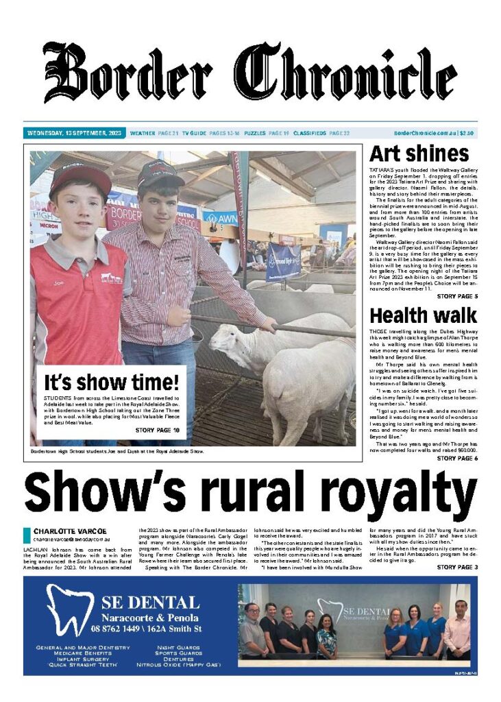 Border Chronicle - 13th September 2023 | Border Chronicle