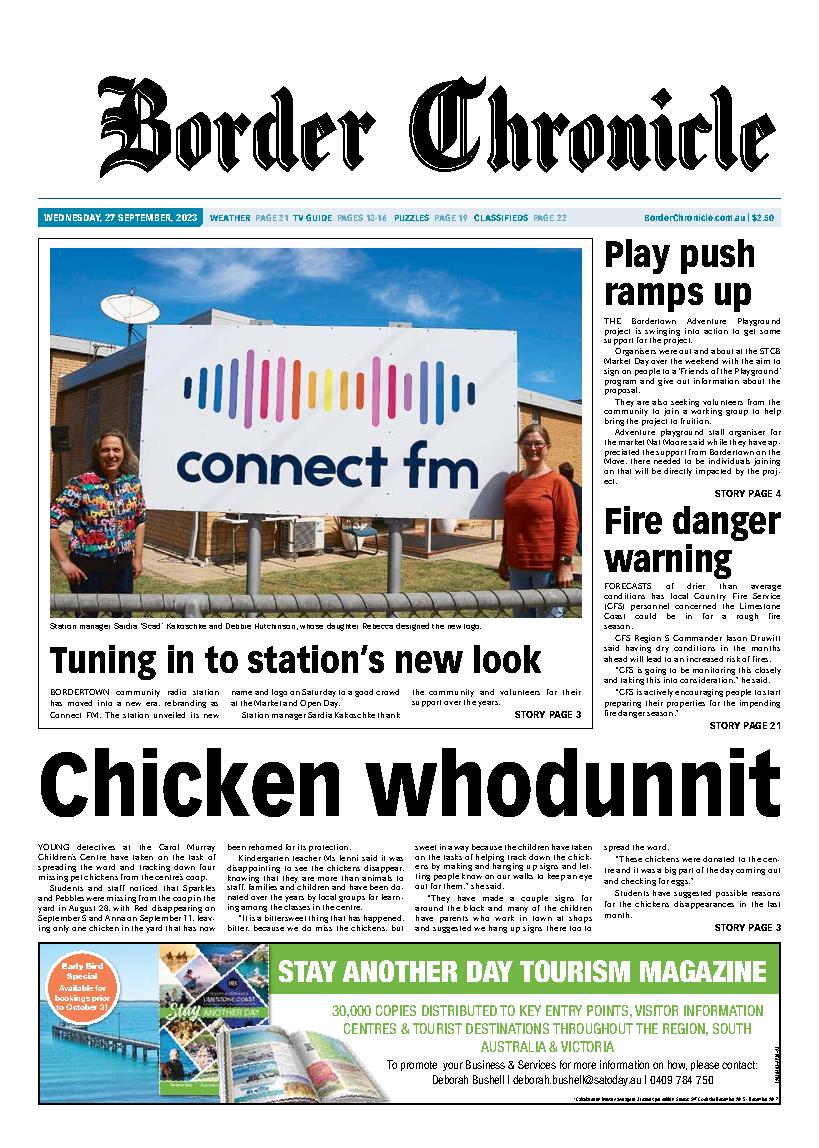 Border Chronicle - 27th September 2023 | Border Chronicle