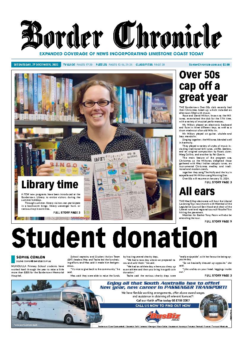 Border Chronicle - 27th December 2023 | Border Chronicle