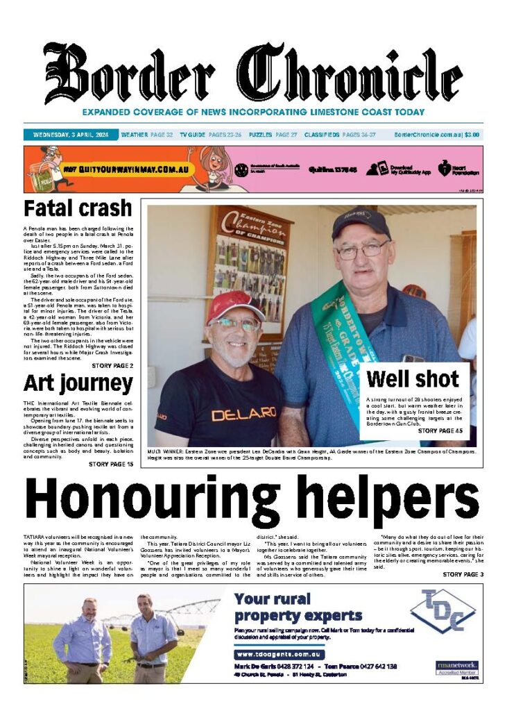 Border Chronicle - 3rd April 2024 | Border Chronicle