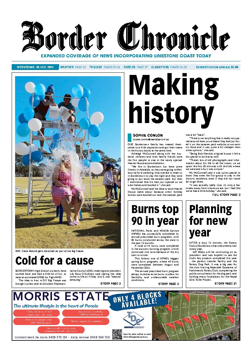 Border Chronicle - 10th July 2024 | Border Chronicle