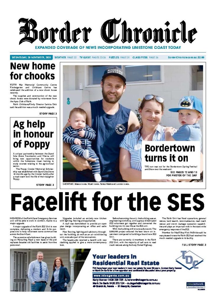 Border Chronicle - 20th November 2024 | Border Chronicle