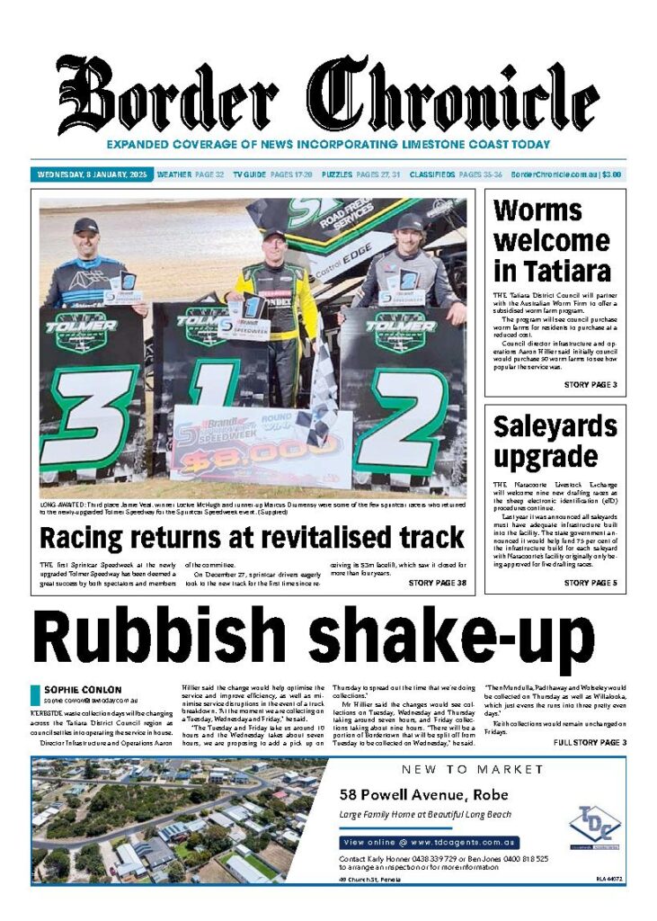 Border Chronicle - 8th January 2025 | Border Chronicle